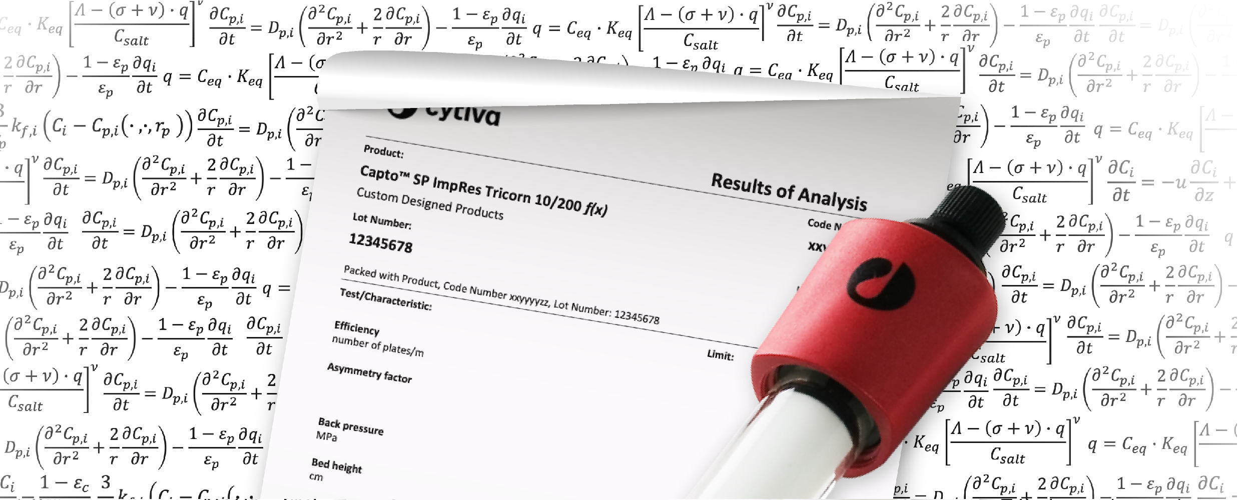 f(x) Columns for Mechanistic Chromatography Modeling